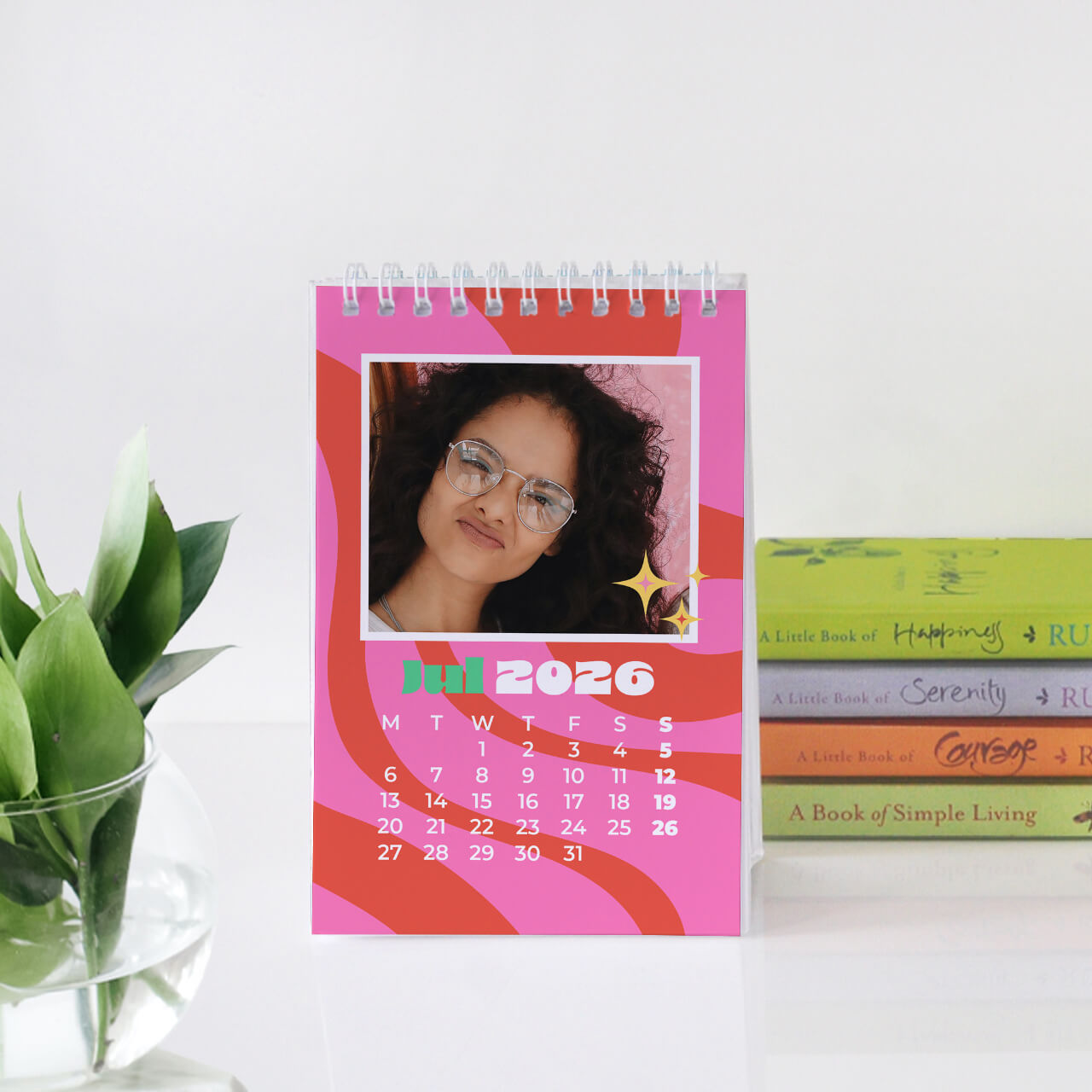 Mini Photo Calendars 2026 - Mini Desktop Calendar online