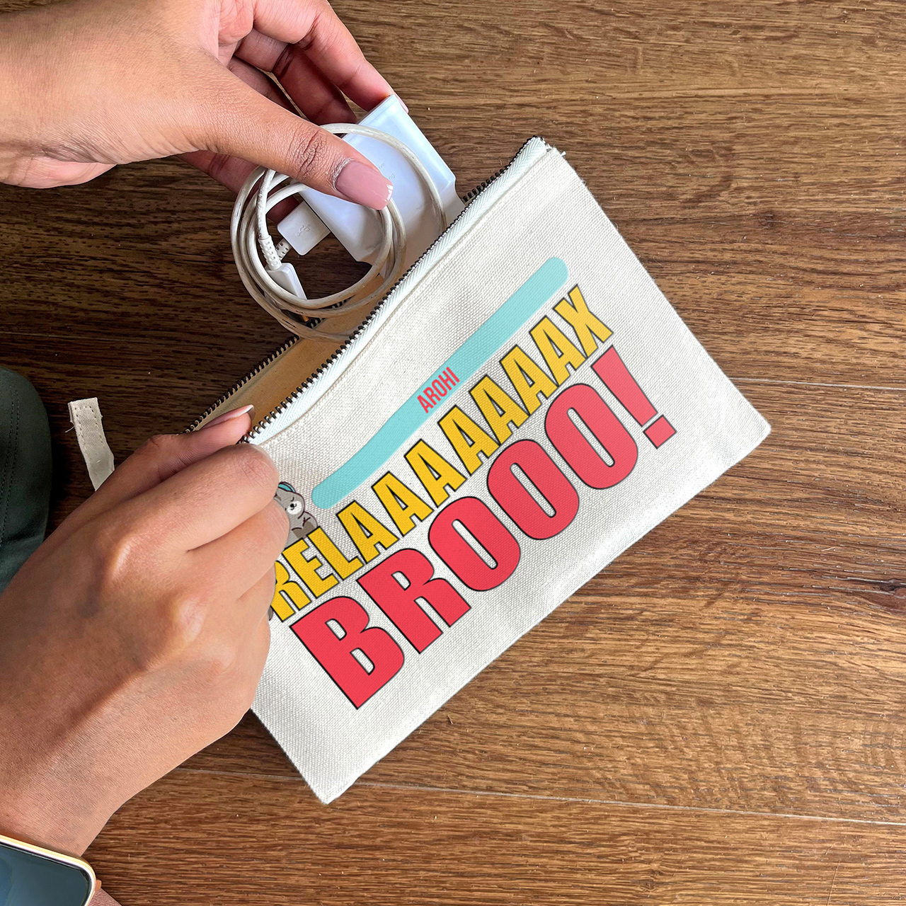 Custom Pouches | Personalized Carry Pouches with Name