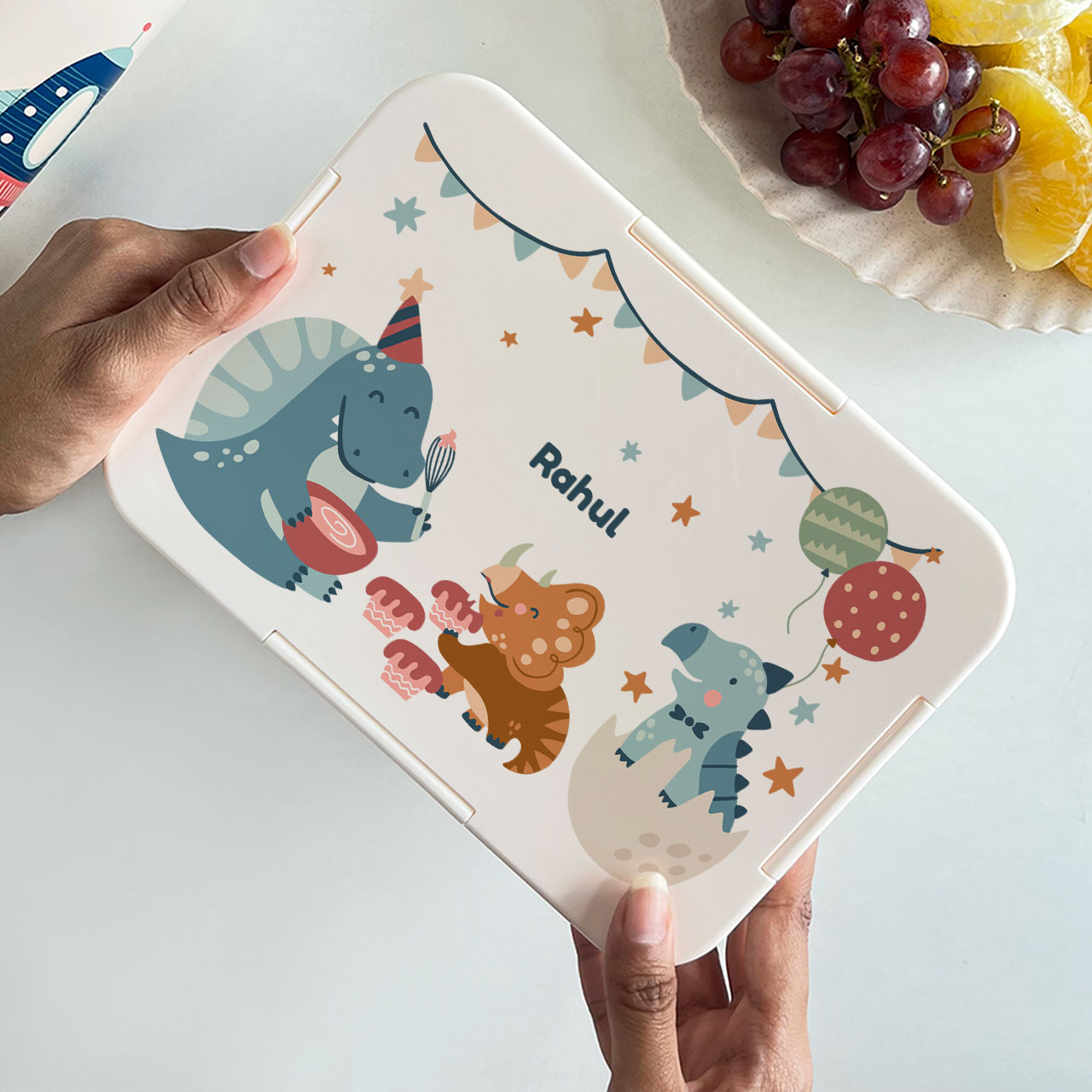Custom Lunch Box | Personalized Tiffin Box with Name