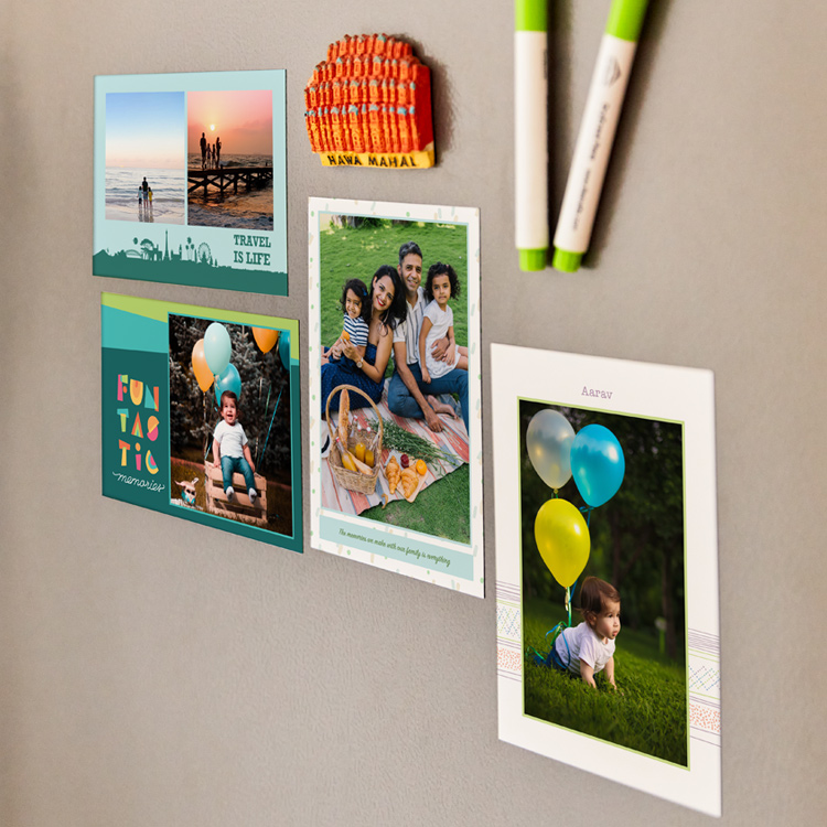 Custom Photo Magnets Online - Personalised Photo Fridge Magnets | Zoomin