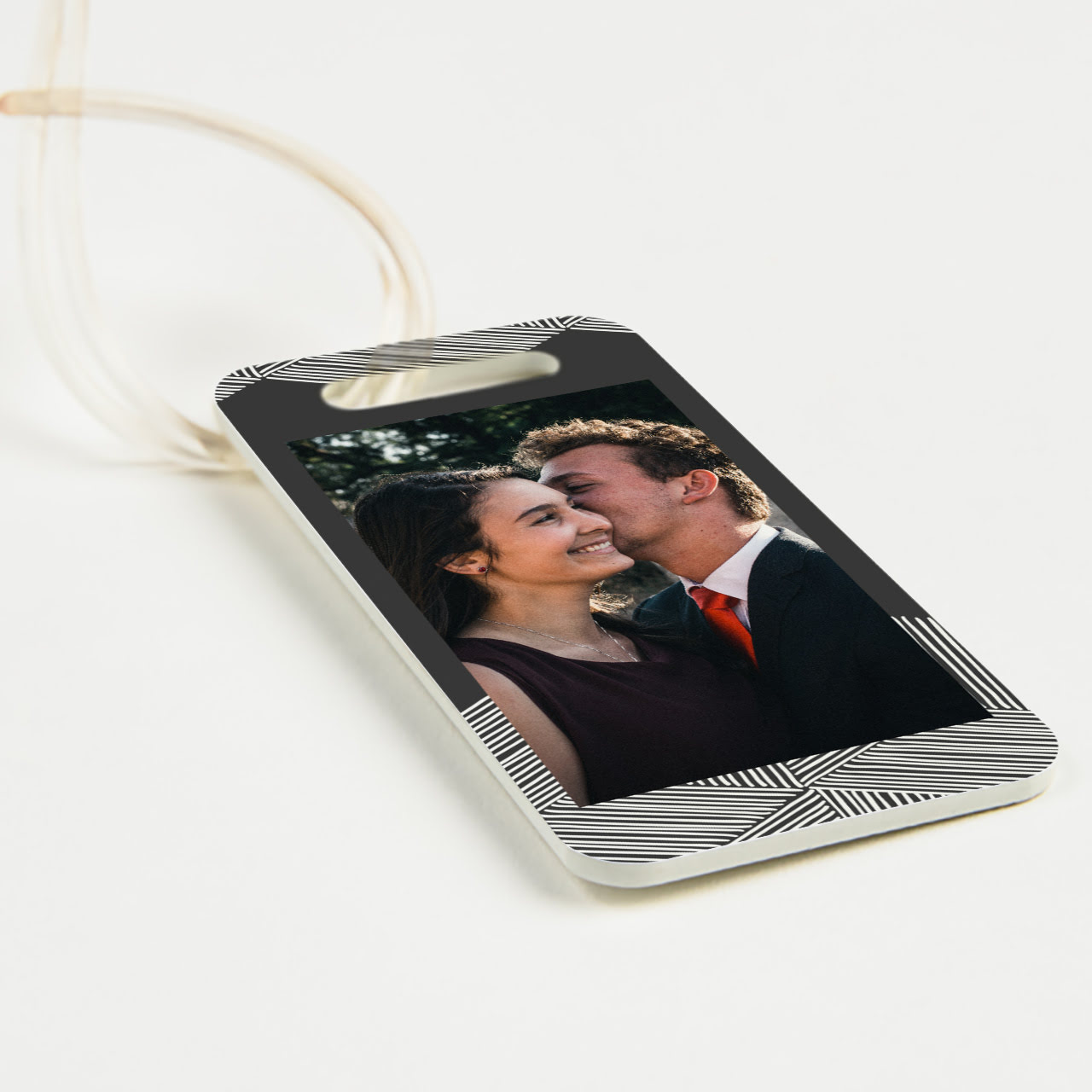 Modern Cubes Custom Bag Tags | Zoomin