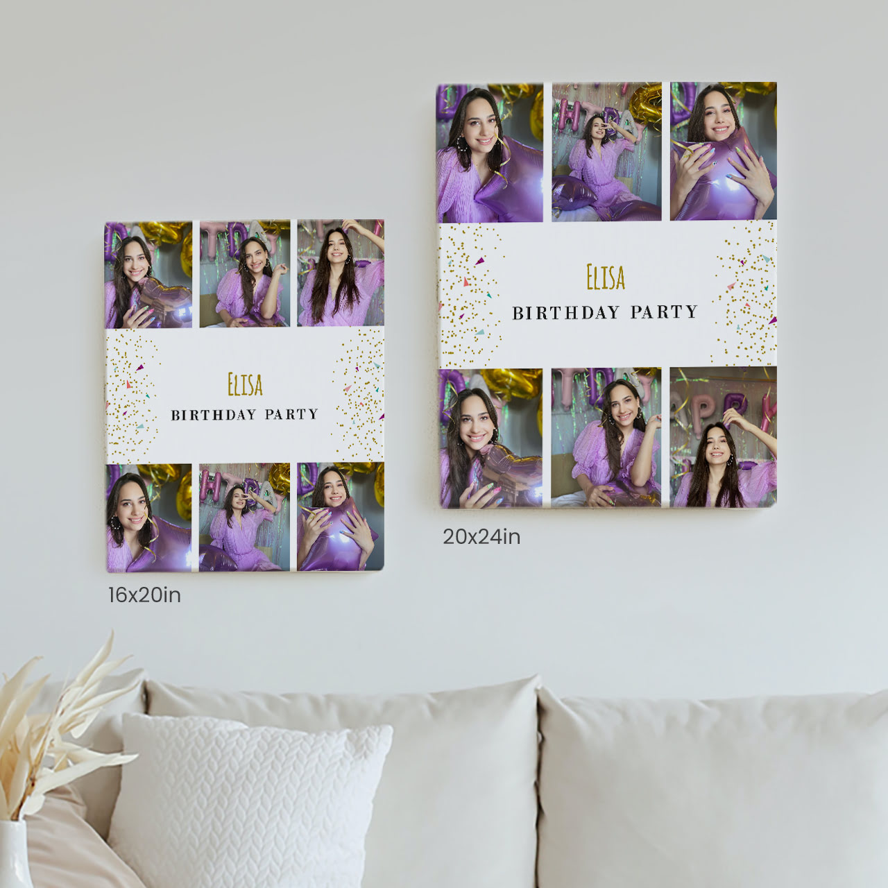 Birthday party Canvas Photo Prints | Zoomin
