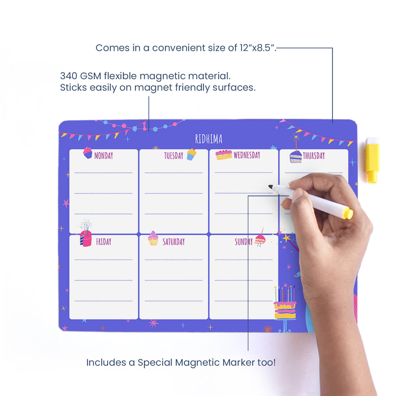 Magical Unicorn Meal Planner | Zoomin
