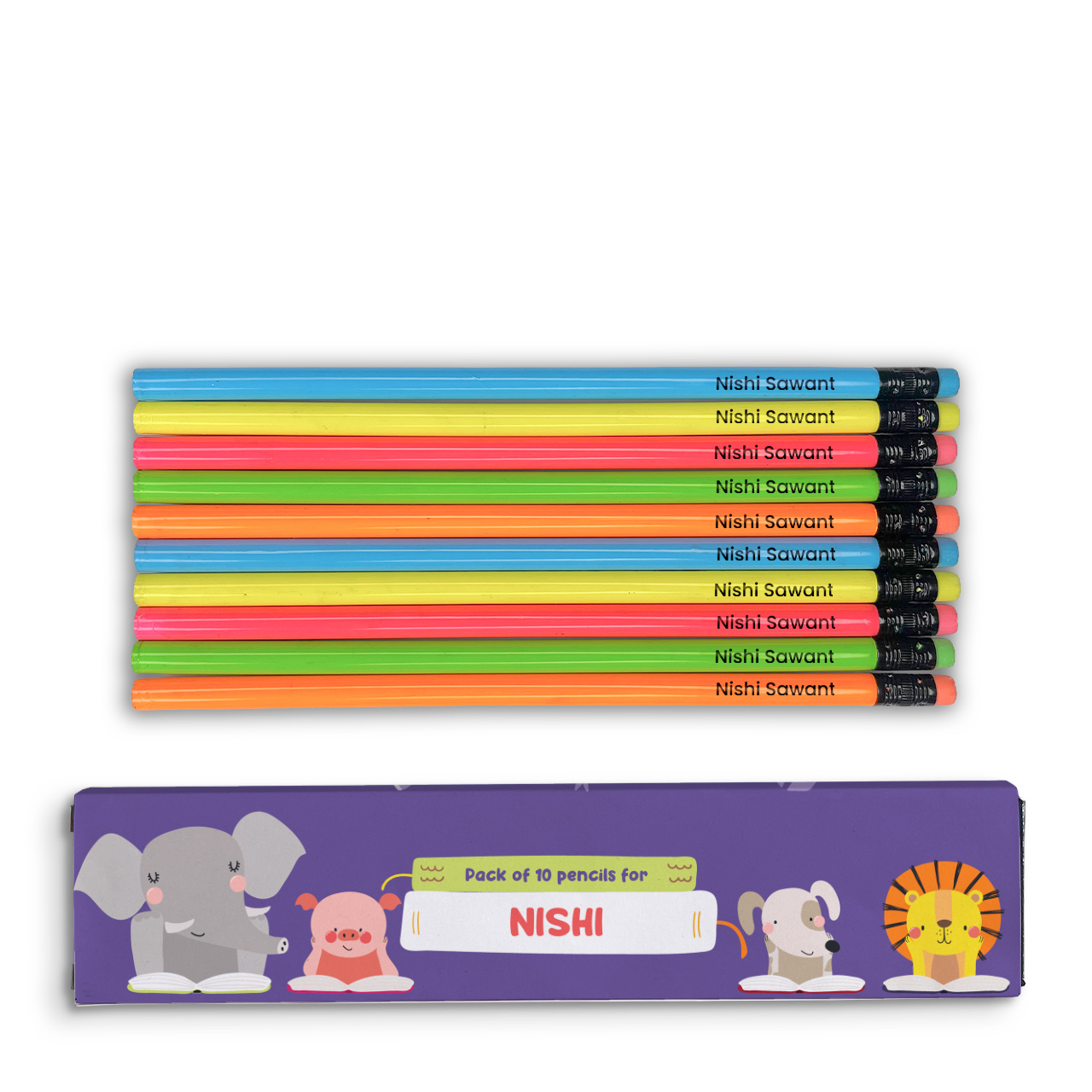 Doms Personalized Pencils with Names | Zoomin