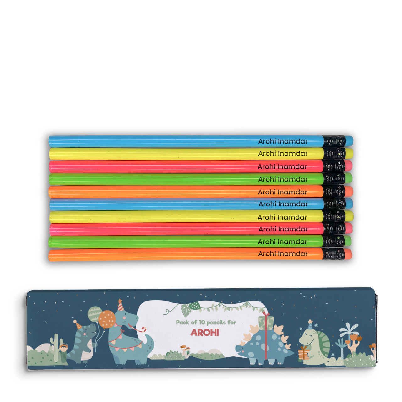 Doms Personalized Pencils with Names | Zoomin