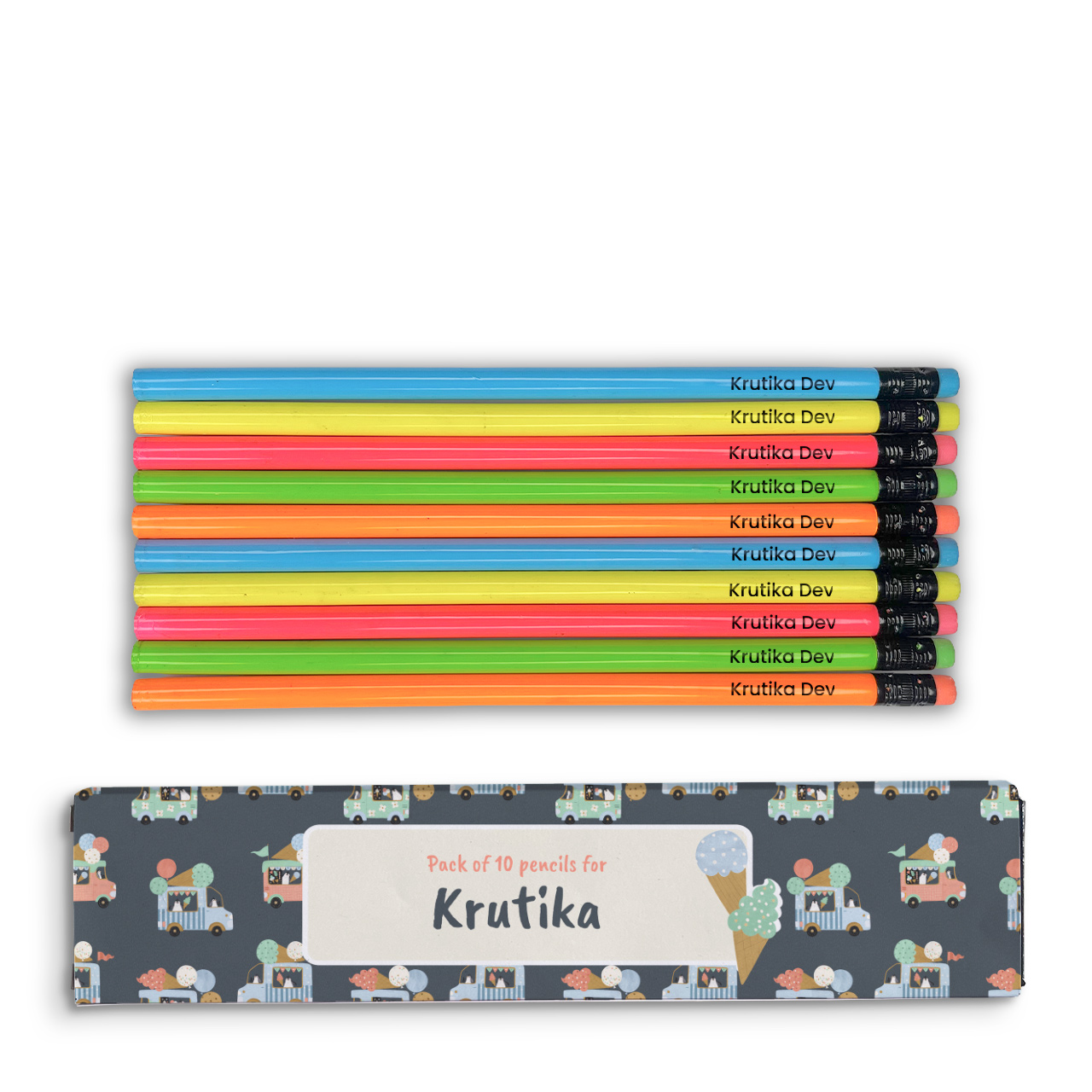 Ice Cream Fun Insulated Water Bottle | Zoomin