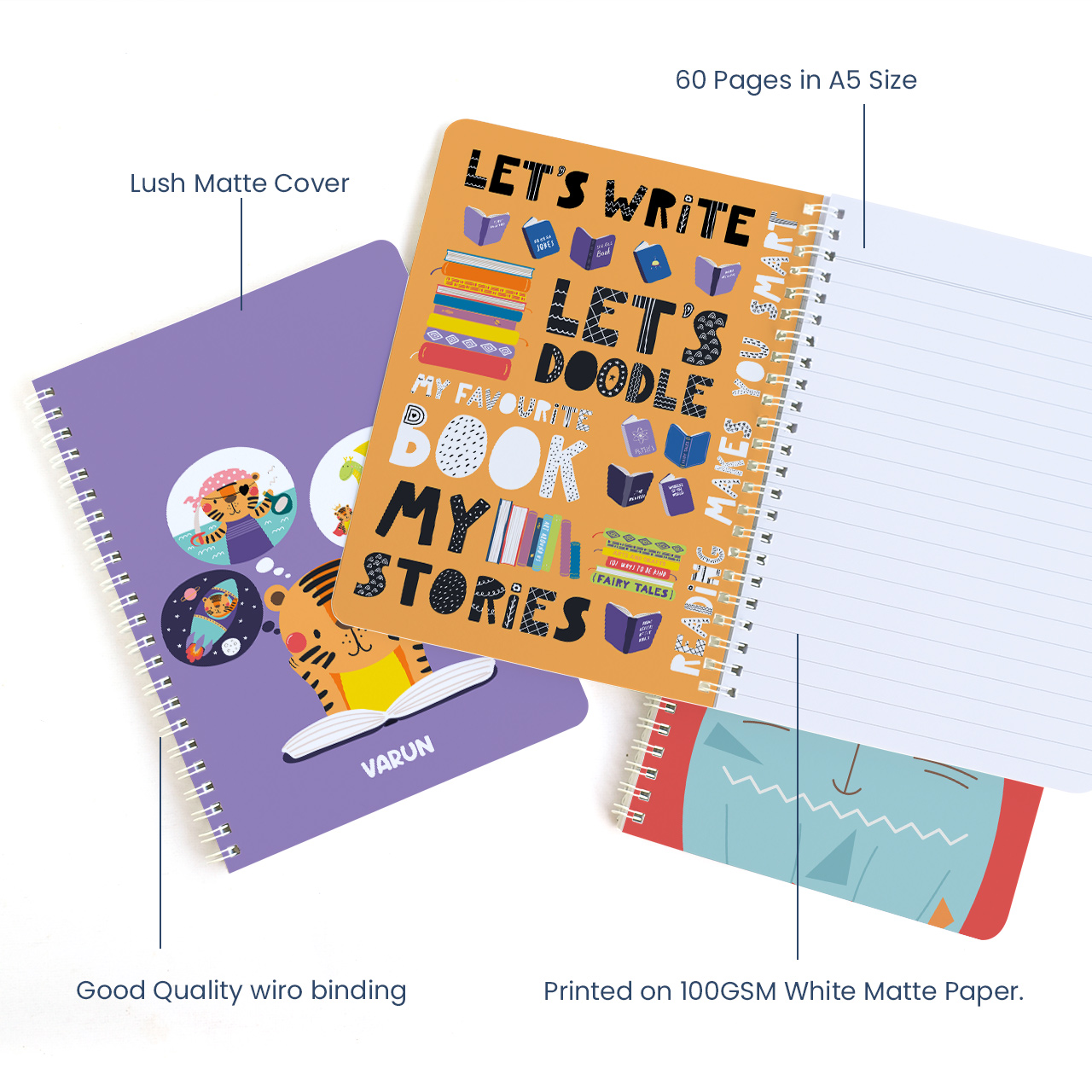 Animal Library Custom Spiral Notebook | Zoomin