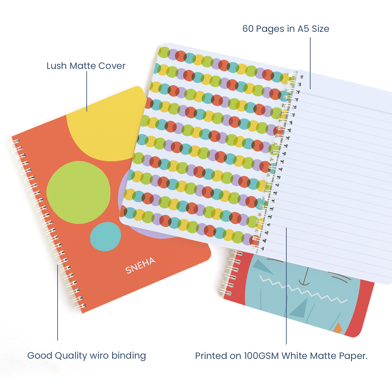 Zooboo Kids Custom Spiral Notebook | Zoomin
