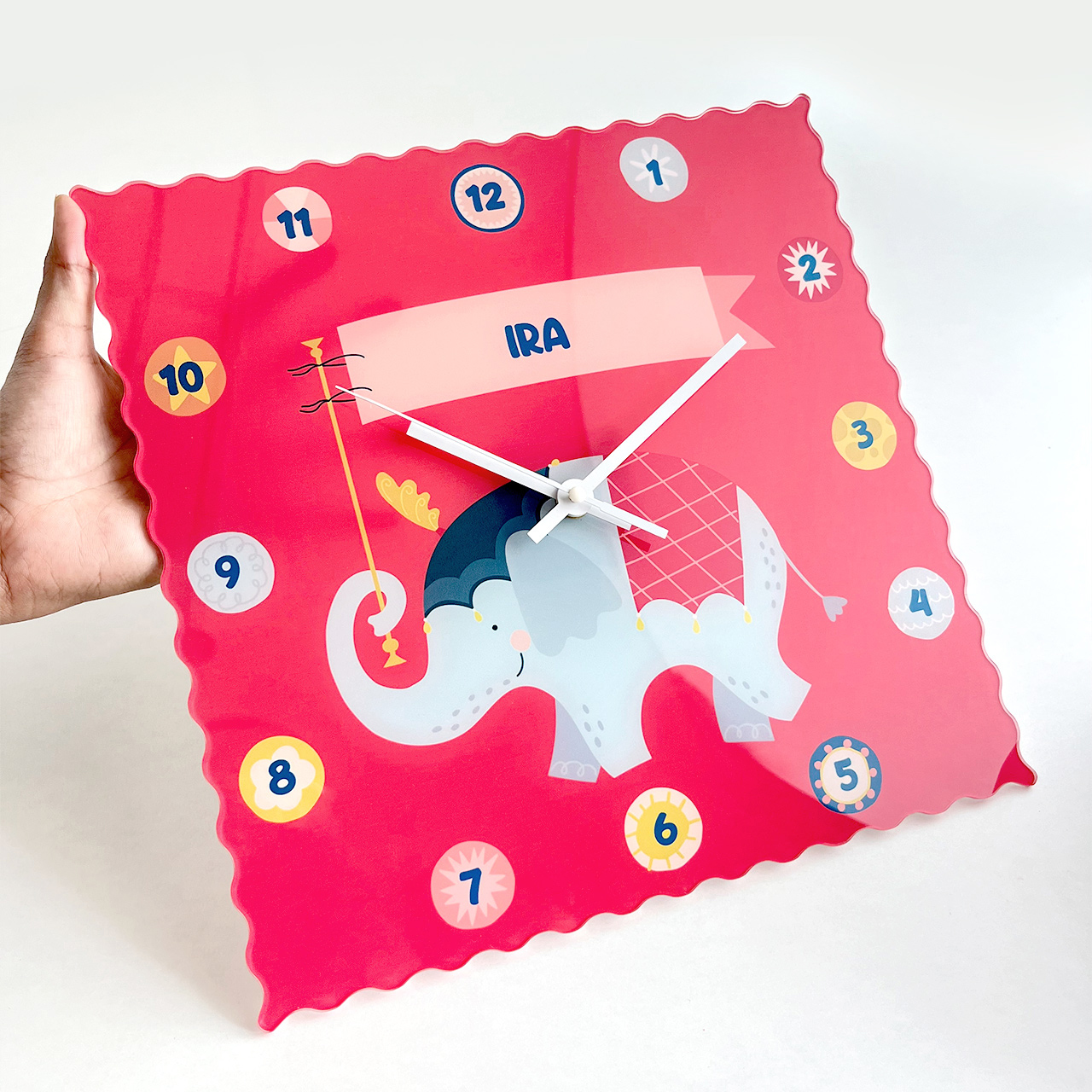 Animal Circus Custom Wall Clocks | Zoomin