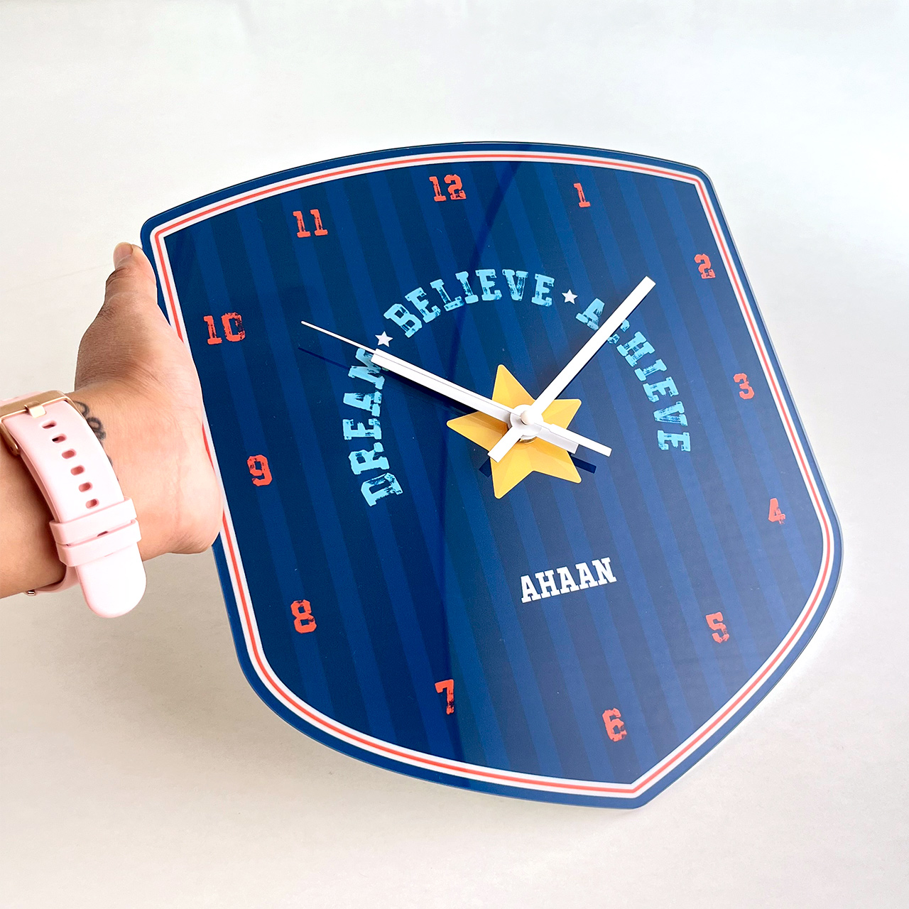 Jersey Number Custom Wall Clocks | Zoomin
