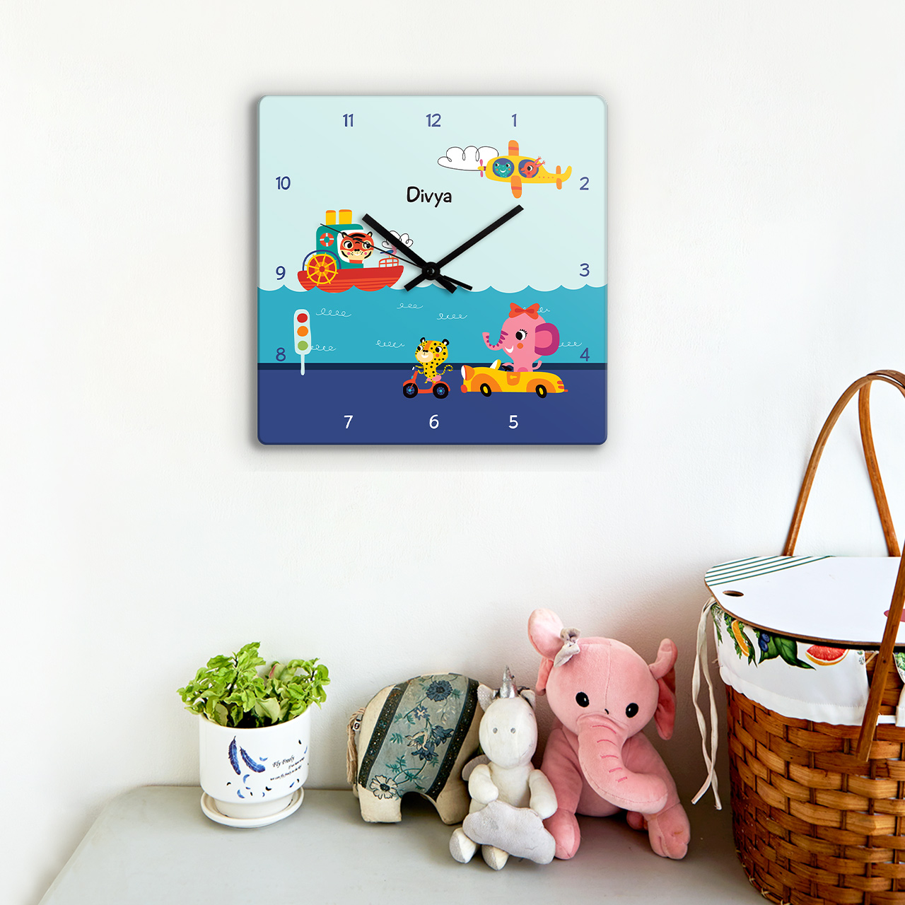 Lets Travel Custom Wall Clocks | Zoomin