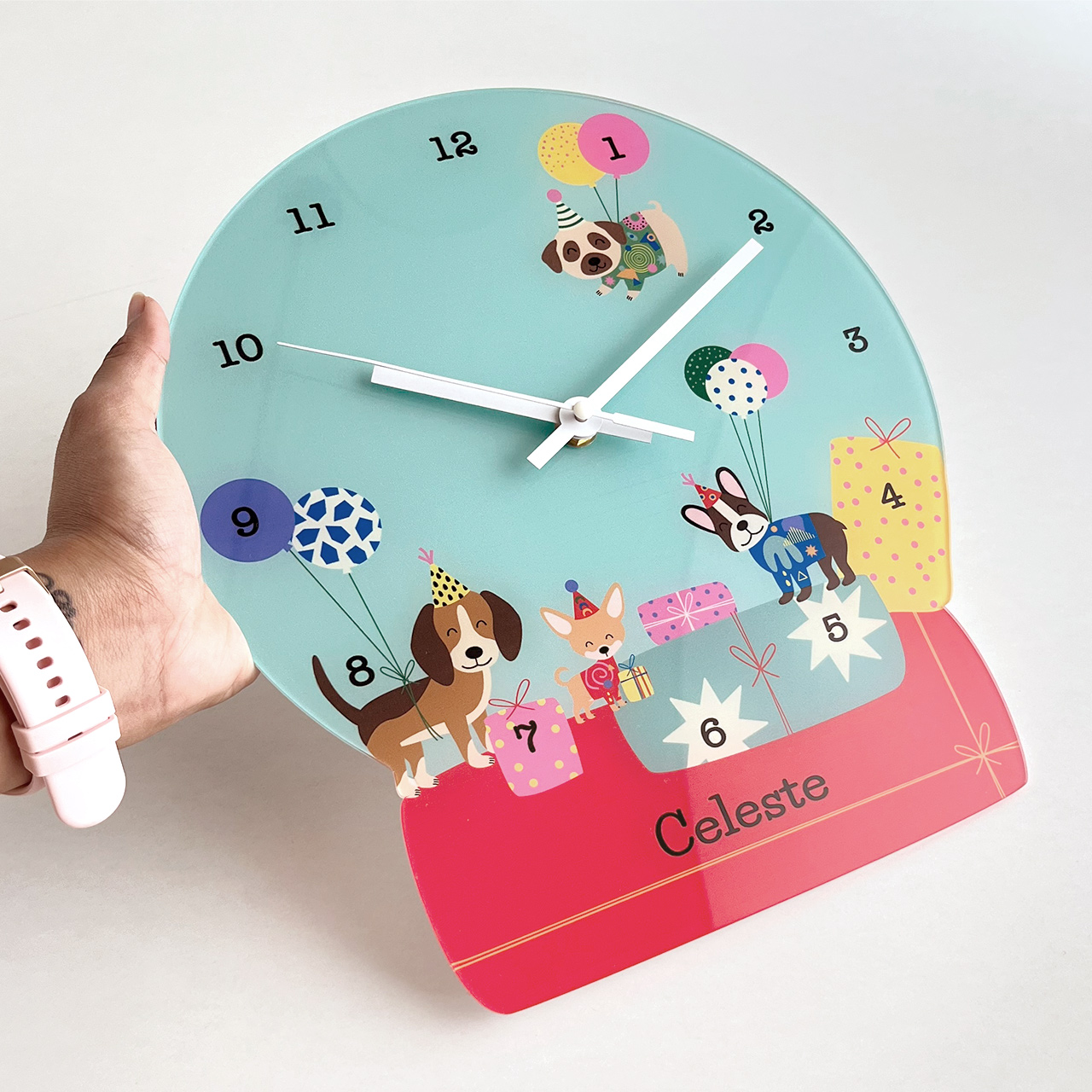 Paw Party Custom Wall Clocks | Zoomin