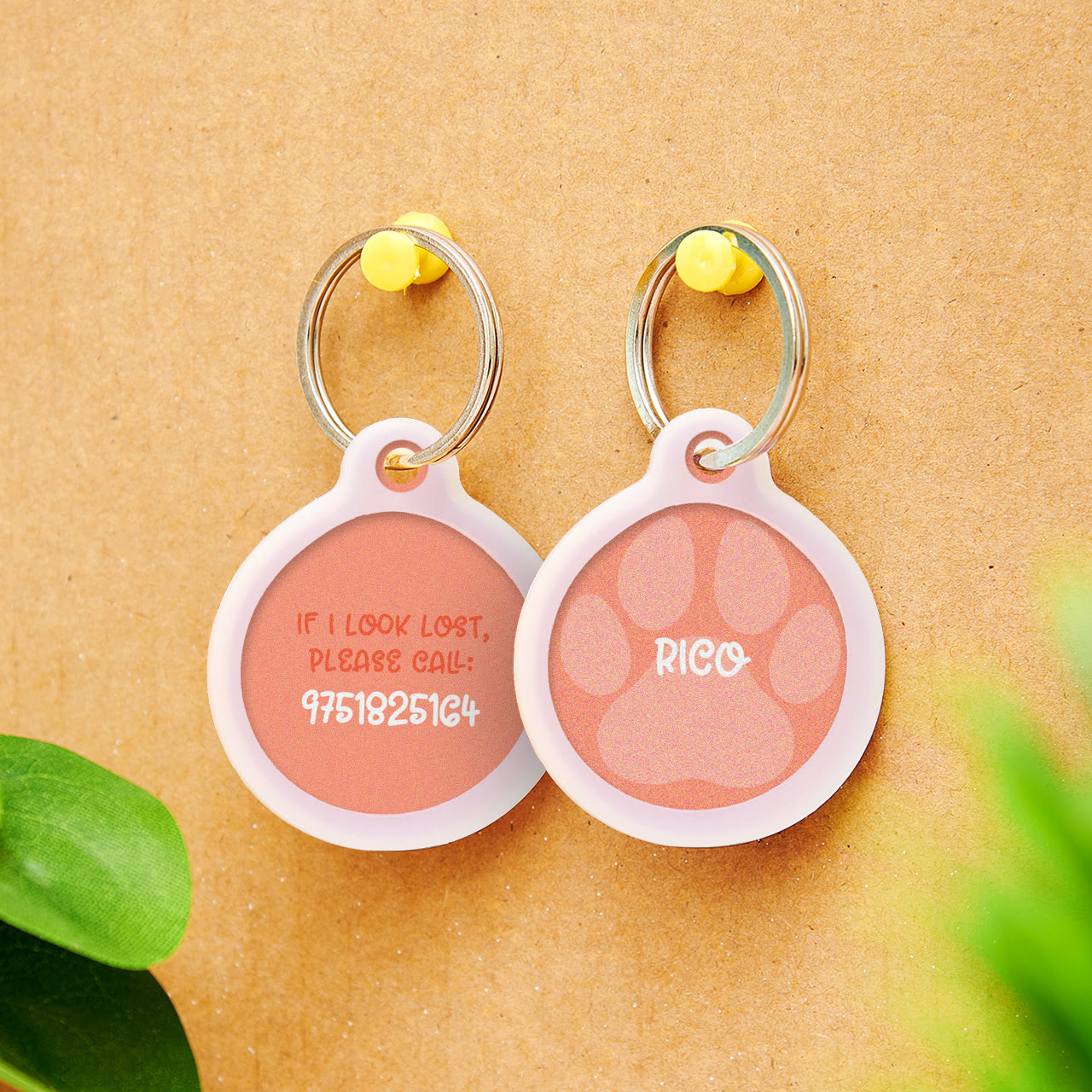 Paw Party Personalized Dog Name Tags | Zoomin