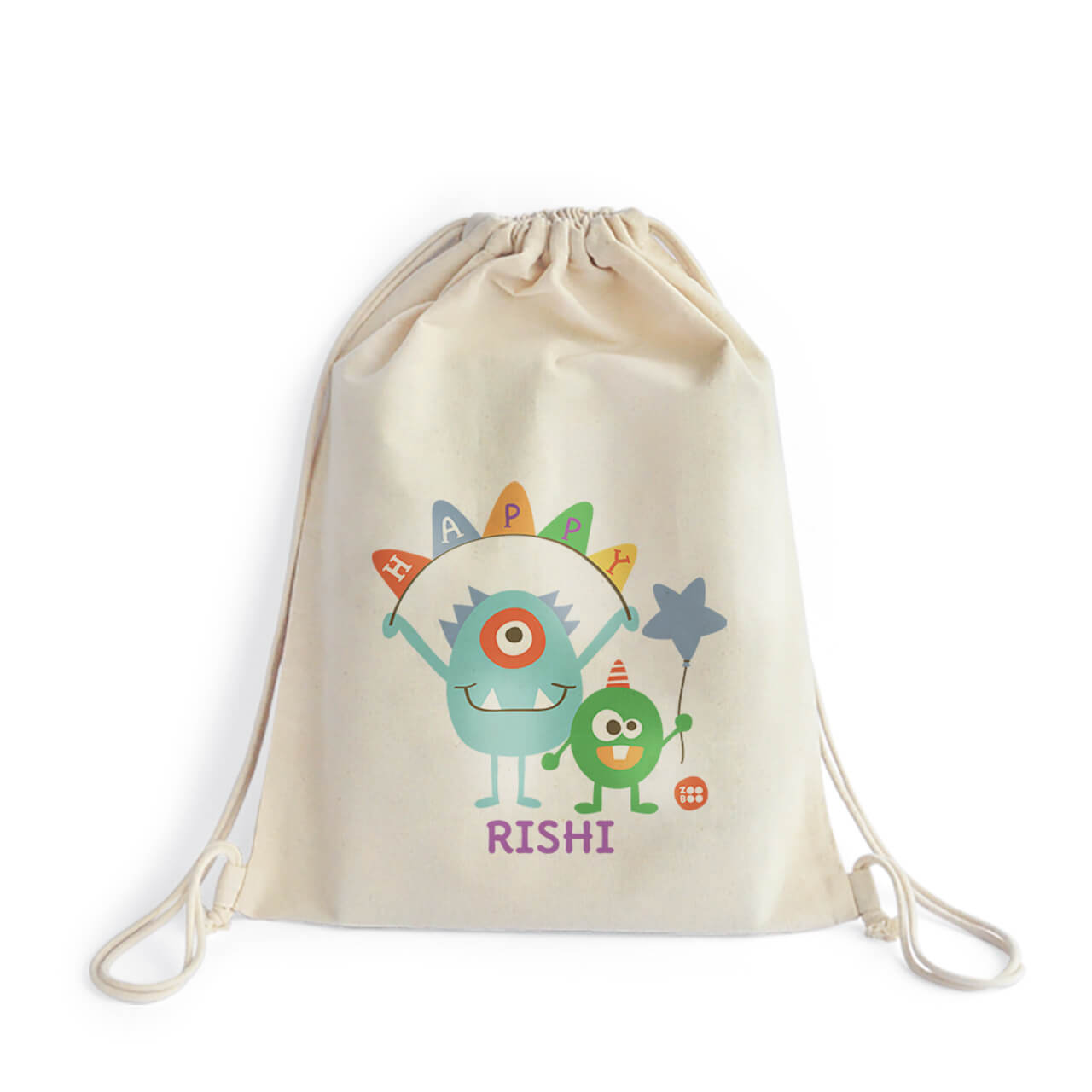 Personalized Drawstring Bag - Custom Drawstring Pouch Online | Zoomin