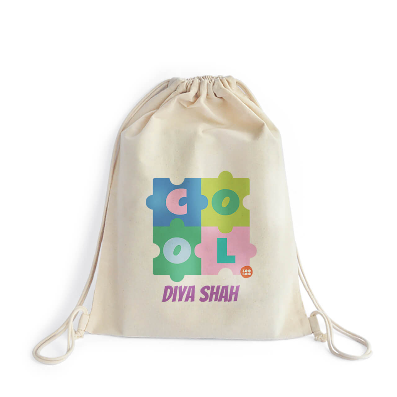 Personalized Drawstring Bag - Custom Drawstring Pouch Online | Zoomin