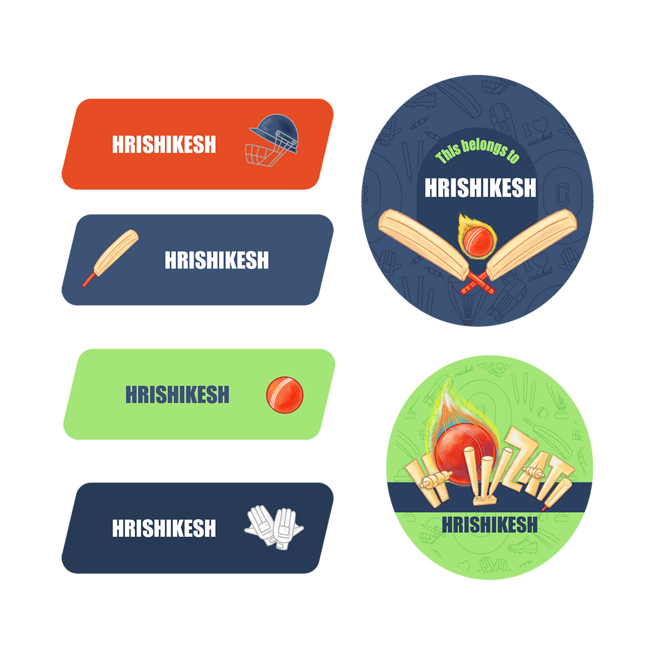 Personalized Iron-on Labels & Stickers for Clothes