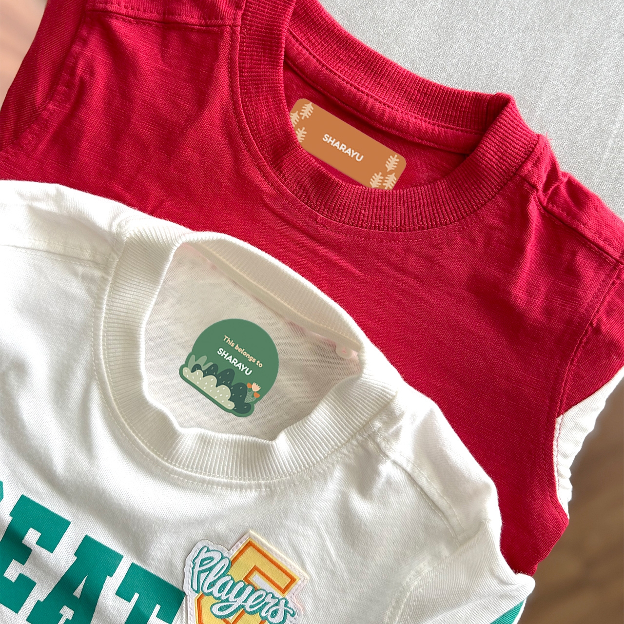 Nature and I Iron on Labels for clothes | Zoomin
