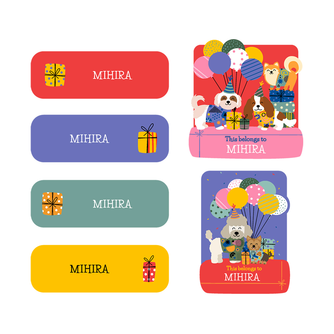 Personalized Iron-on Labels & Stickers for Clothes