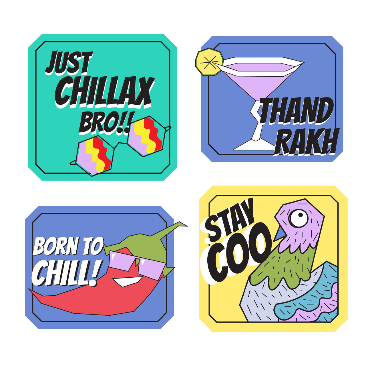 Buy Custom Laptop Stickers | Aesthetic Laptop Stickers