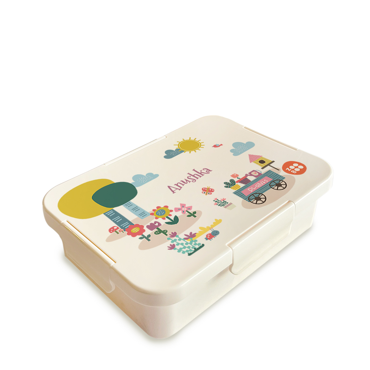 Custom Lunch Box | Personalized Tiffin Box with Name