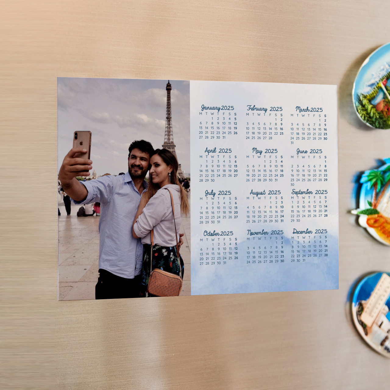 Vacay All Day Photo Magnet Calendar | Zoomin