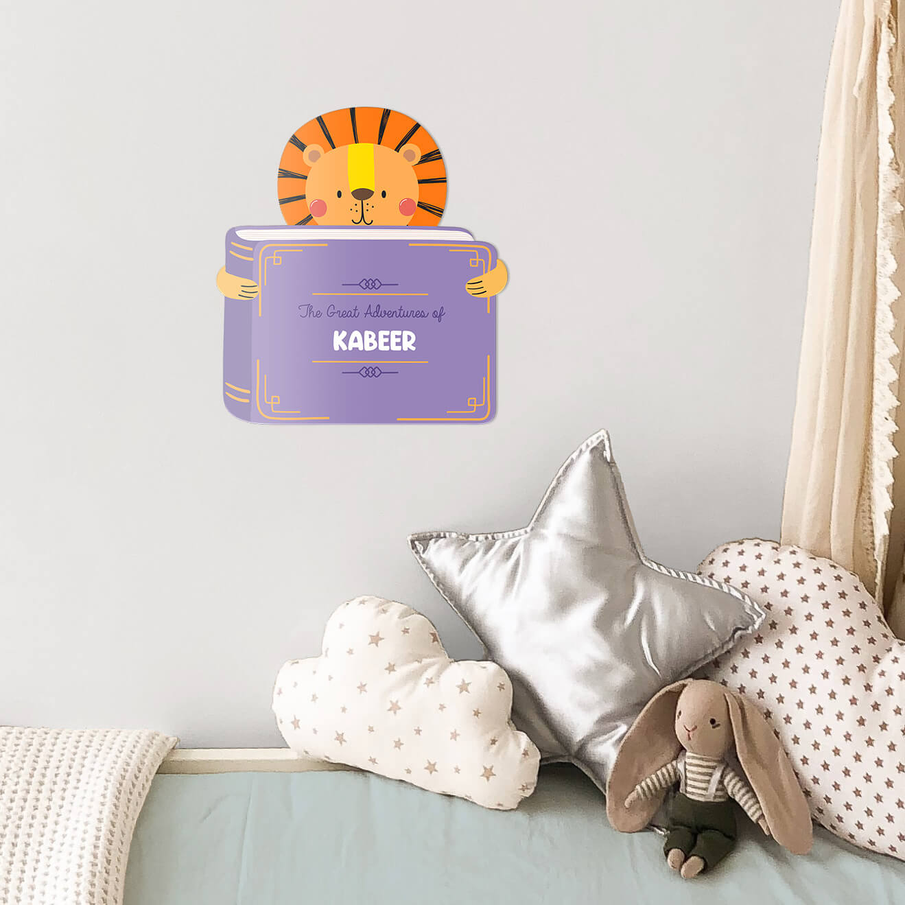 Animal Library Custom Name Board | Zoomin
