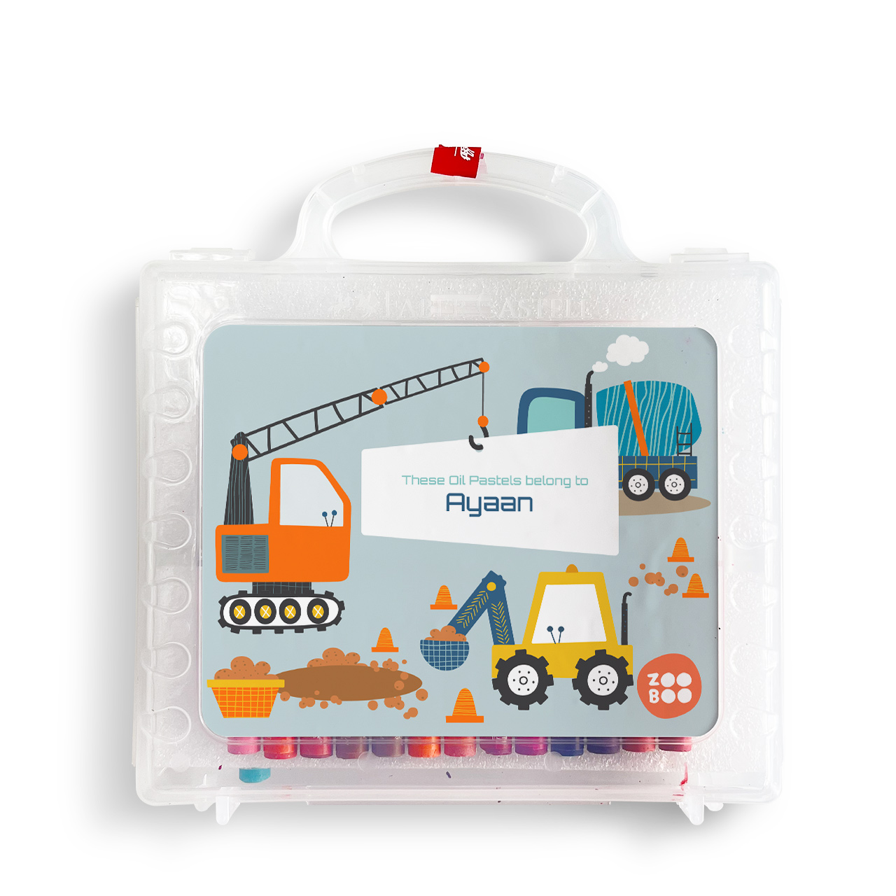 Custom Crayon Box - Faber Castell Personalized Crayons Online