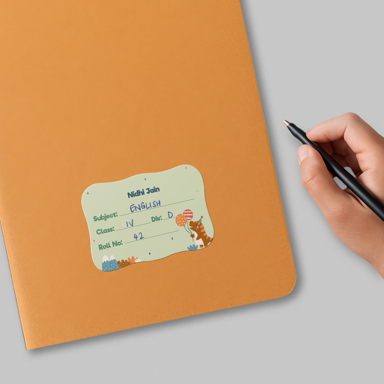Dino Party Custom Name Slips | Zoomin