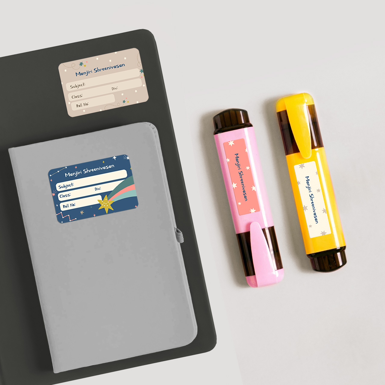 Twinkling Stars Custom Name Slips | Zoomin