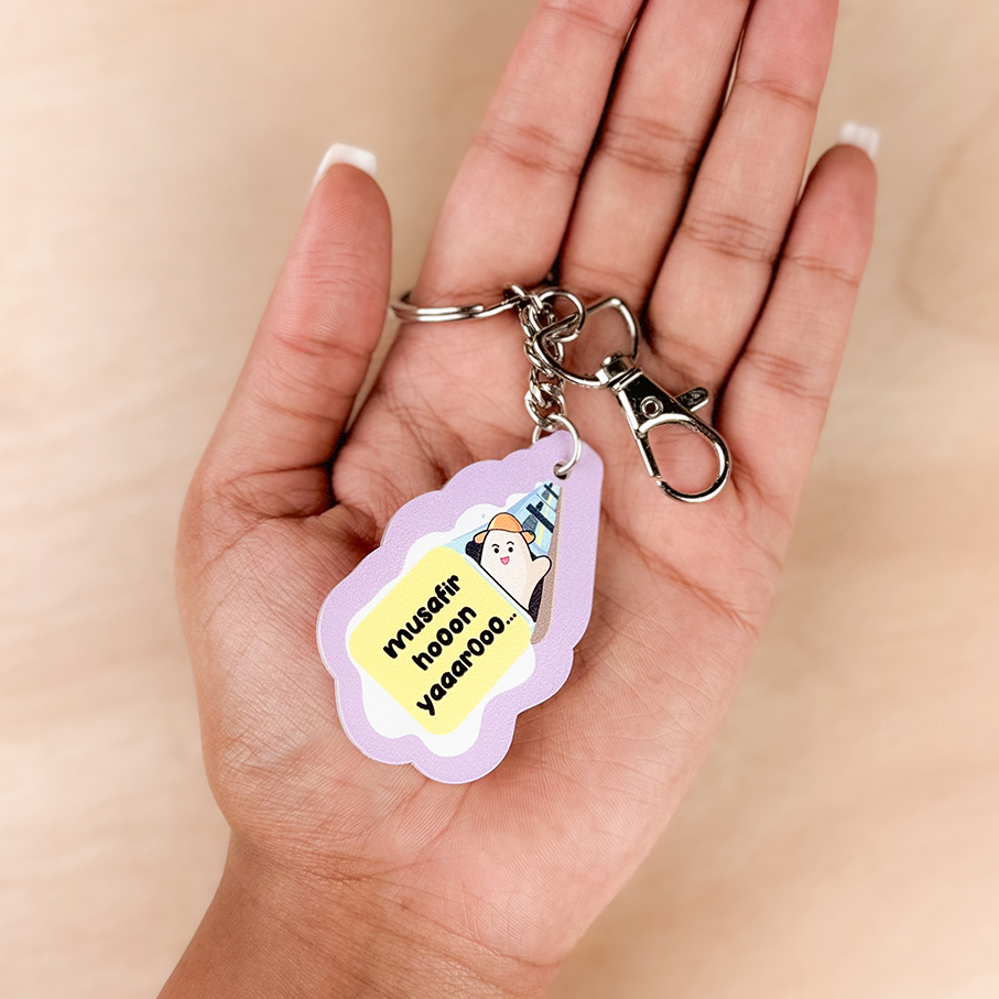 Musafir Quirky Personalized Keytags | Zoomin