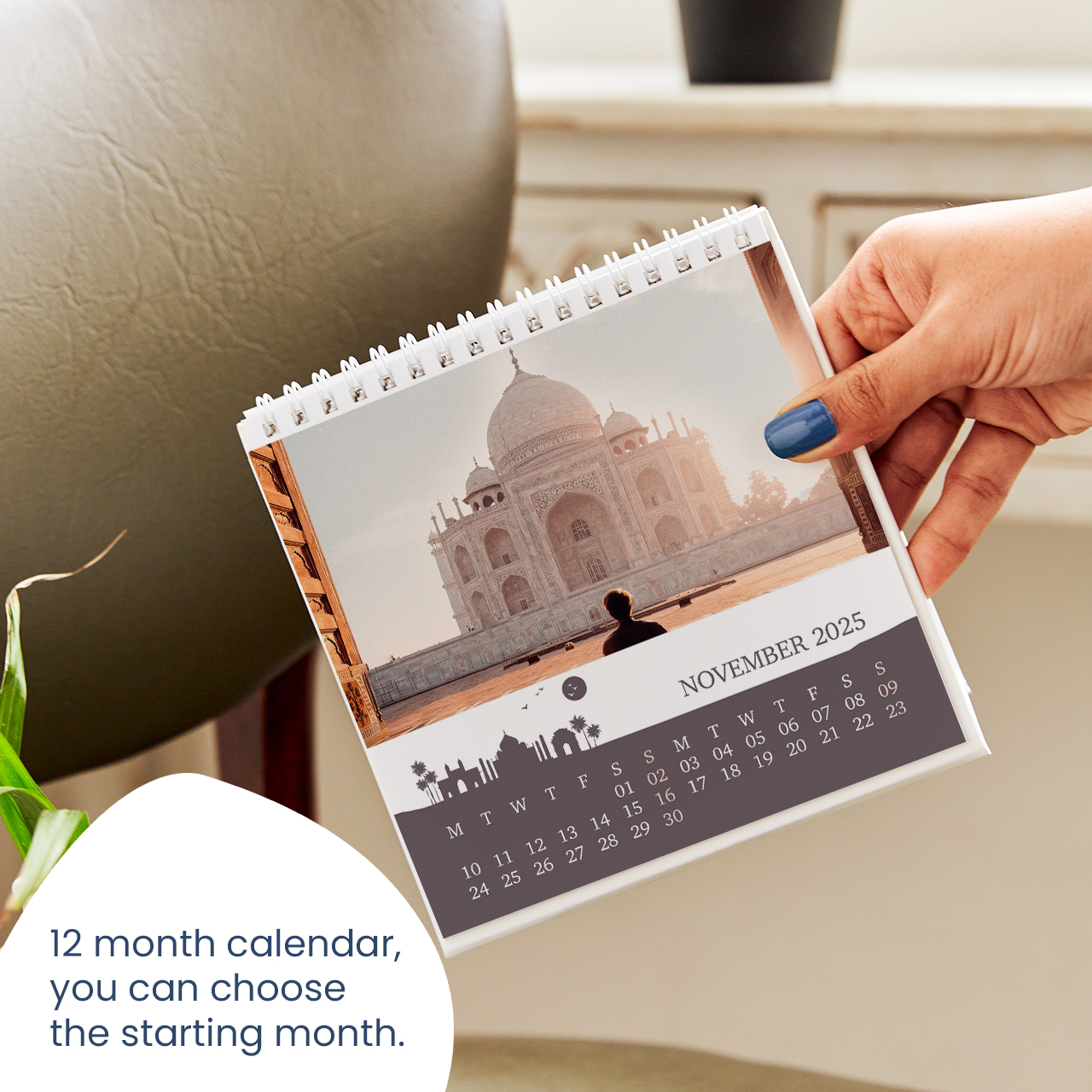 World Explorer Custom Desktop Calendar (6x6) | Zoomin