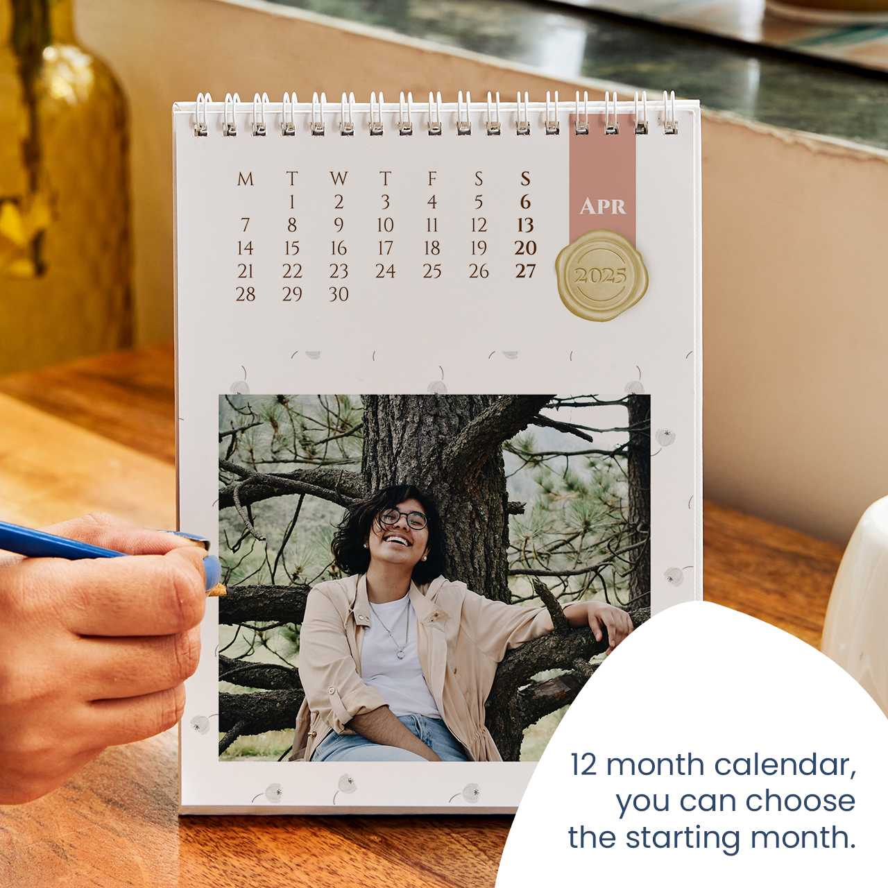 Treasure Trove Custom Desktop Calendar (6x8) | Zoomin