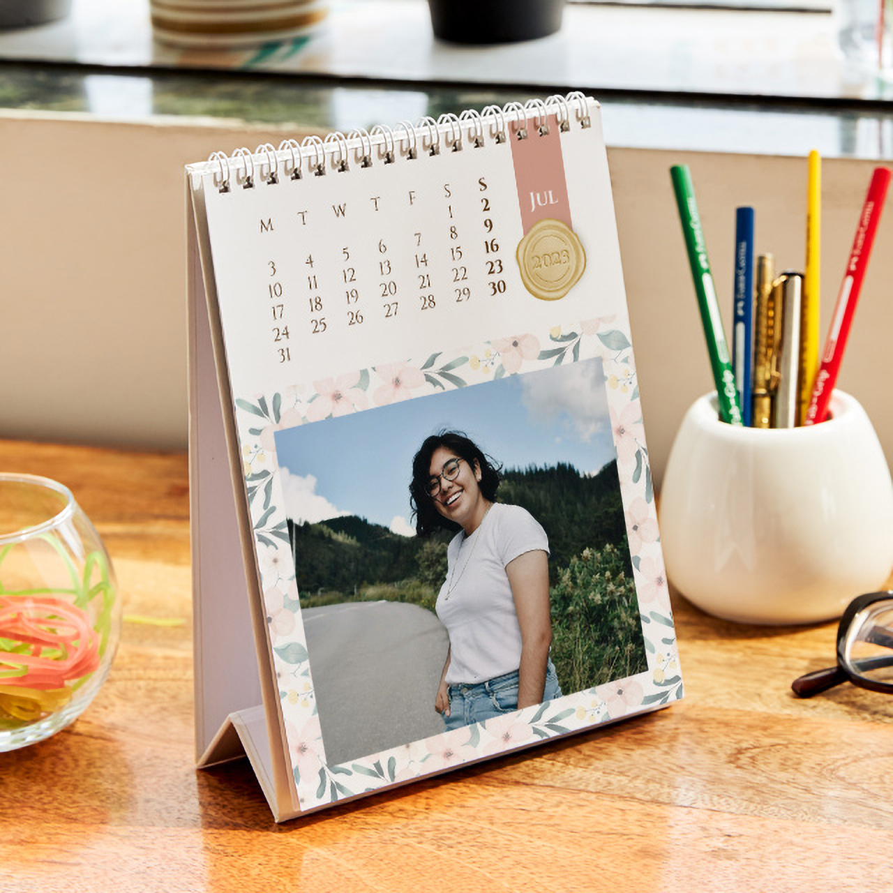 Treasure Trove Custom Desktop Calendar (6x8) | Zoomin