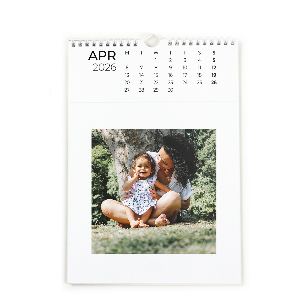 Personalized Wall Mount Photo Calendar 2026 | 30+ Designs | Zoomin