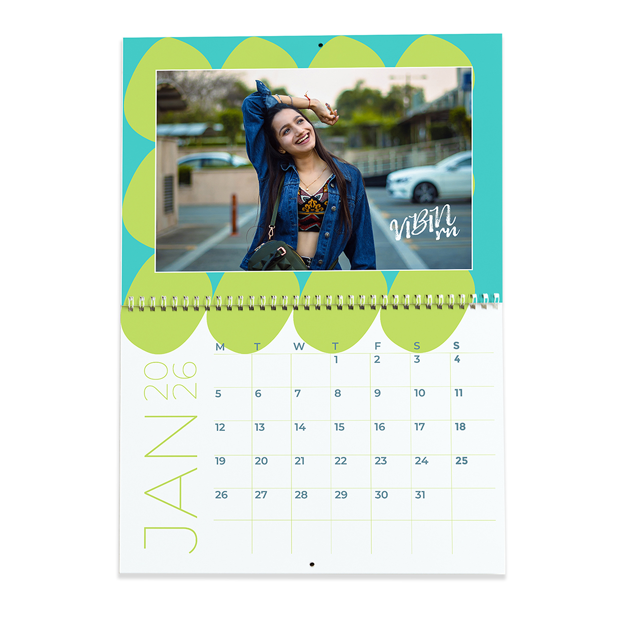 Landscape Wall Mount Calendar 2026 | Custom Photo Calendars | Zoomin
