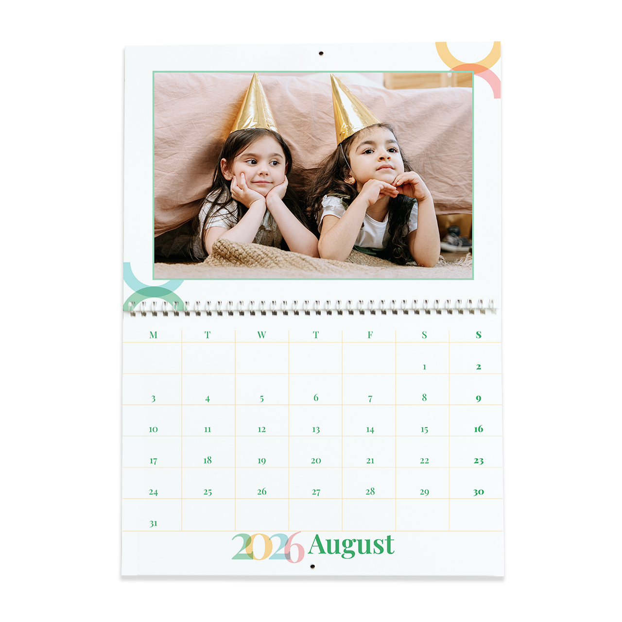 Landscape Wall Mount Calendar 2026 | Custom Photo Calendars | Zoomin