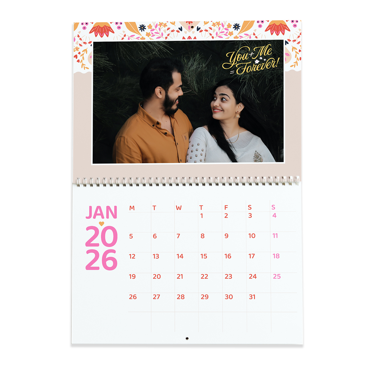 Landscape Wall Mount Calendar 2026 | Custom Photo Calendars | Zoomin