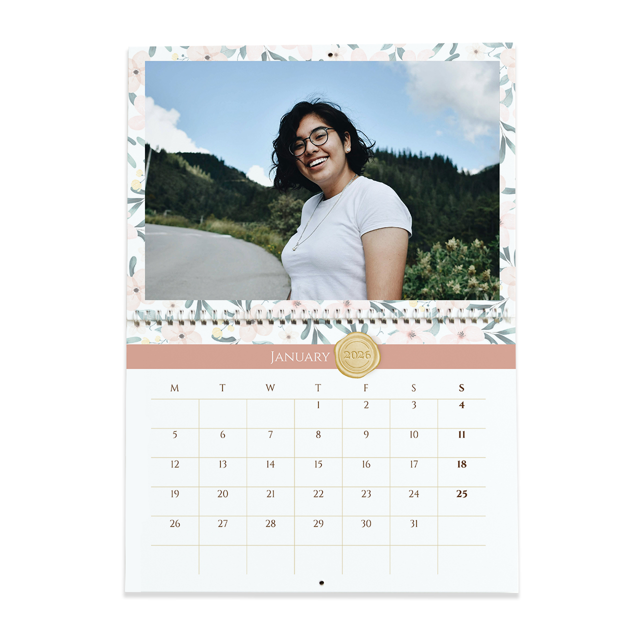 Landscape Wall Mount Calendar 2026 | Custom Photo Calendars | Zoomin