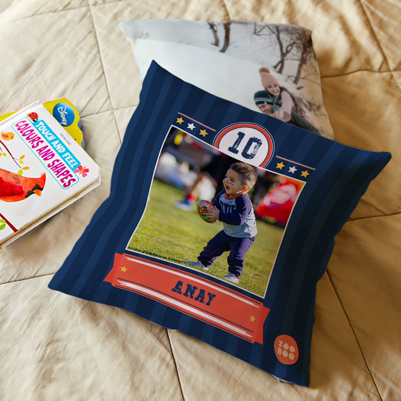 Jersey Number Photo Cushion | Zoomin