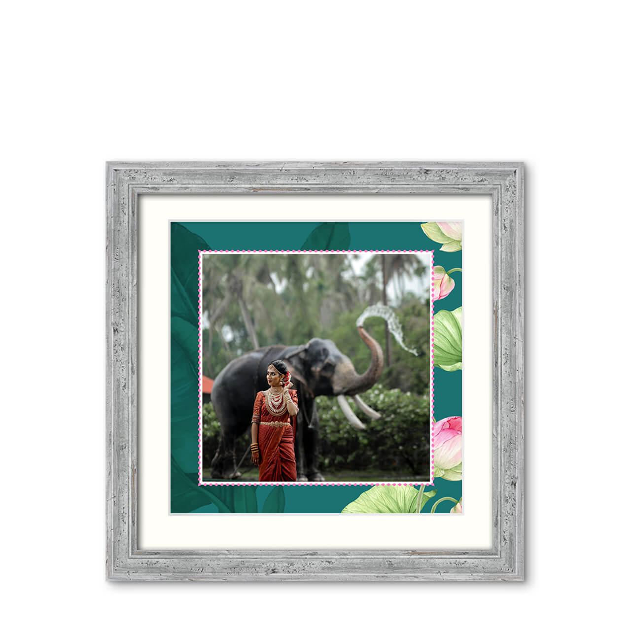 Custom Classic Achromatic Premium Photo Frame Online | Zoomin