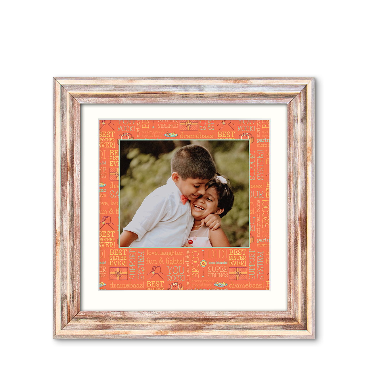 Distressed Framed Print | Customized Premium Frames online | Zoomin