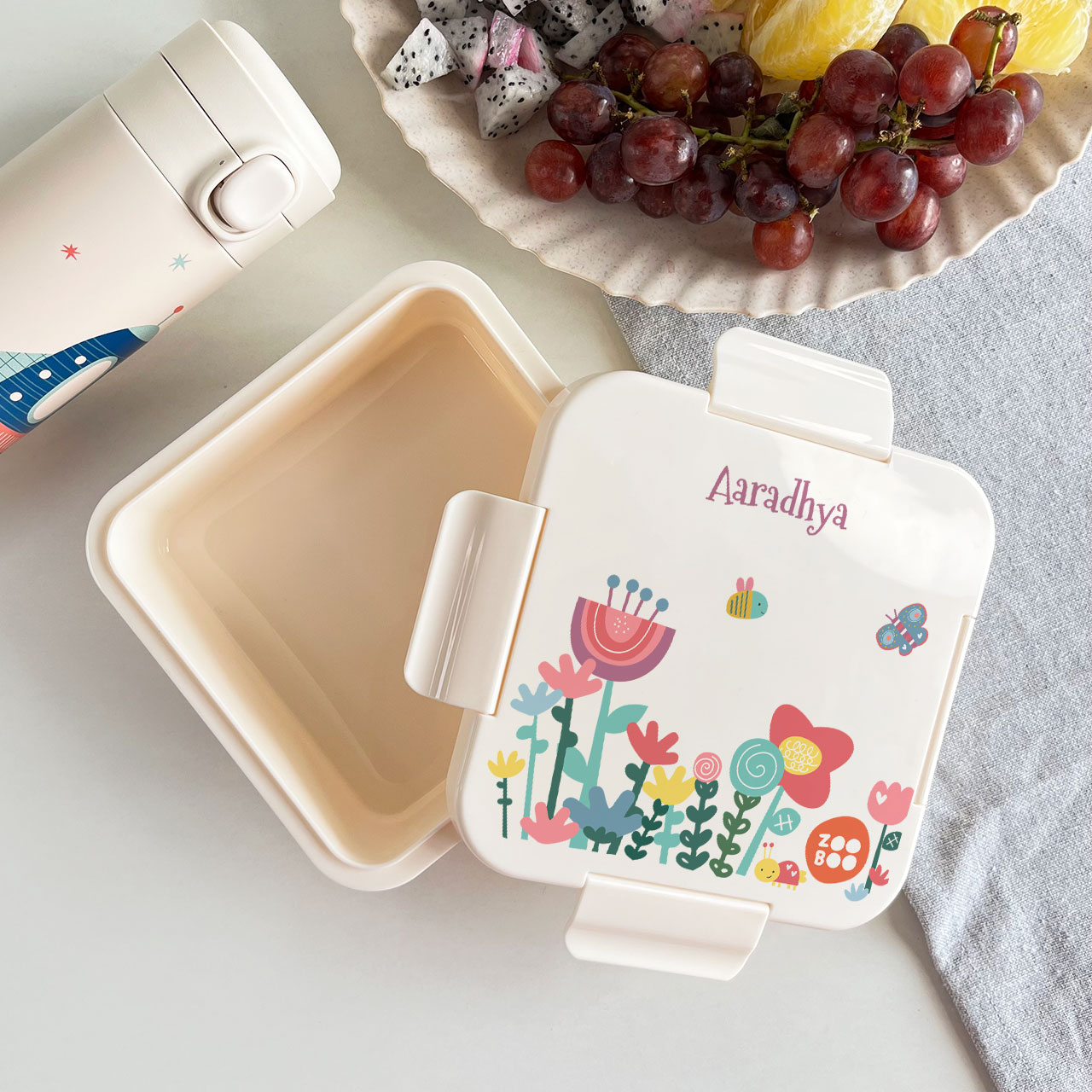 Flower Power Kid’s Bento Snack Box | Zoomin
