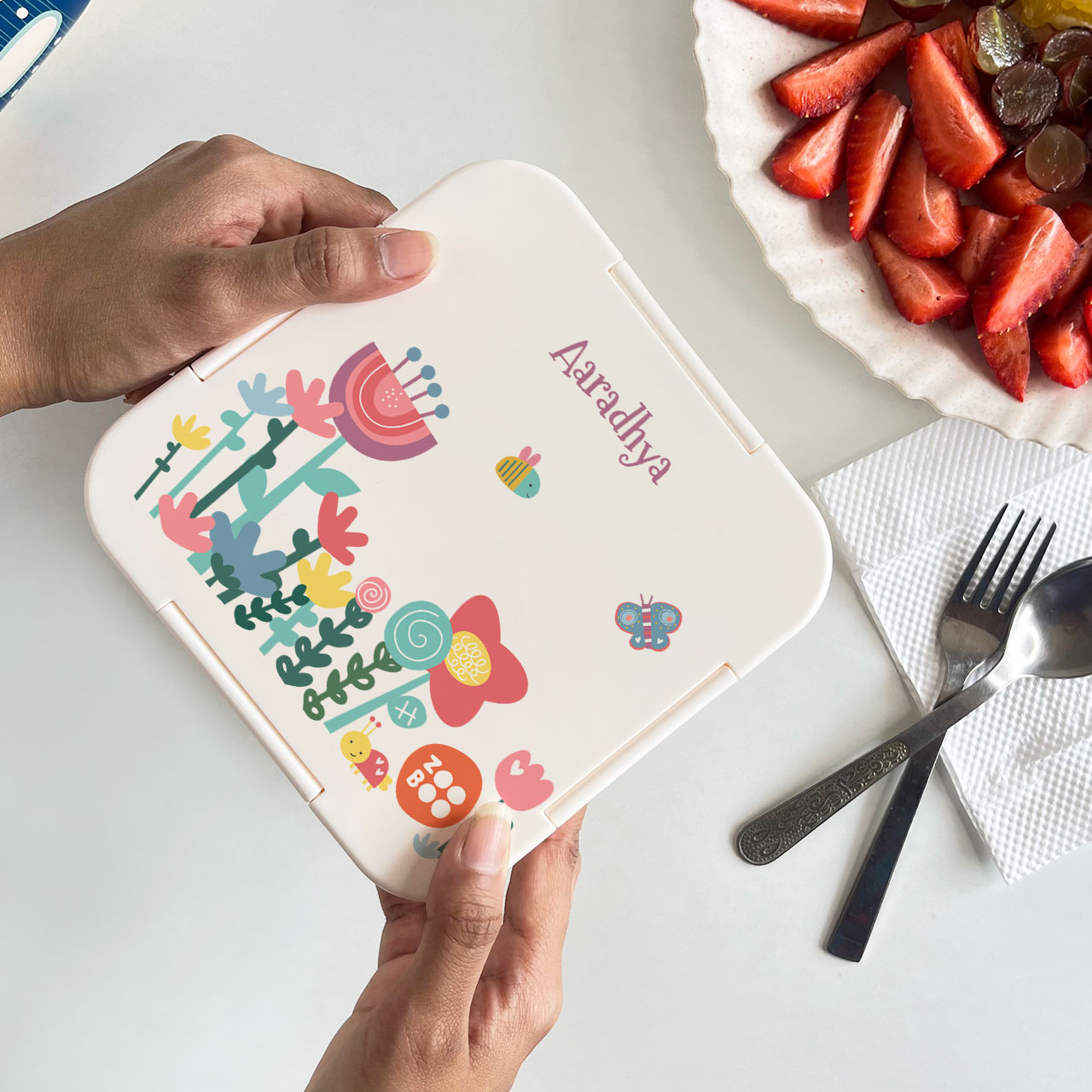 Flower Power Kid’s Bento Snack Box | Zoomin