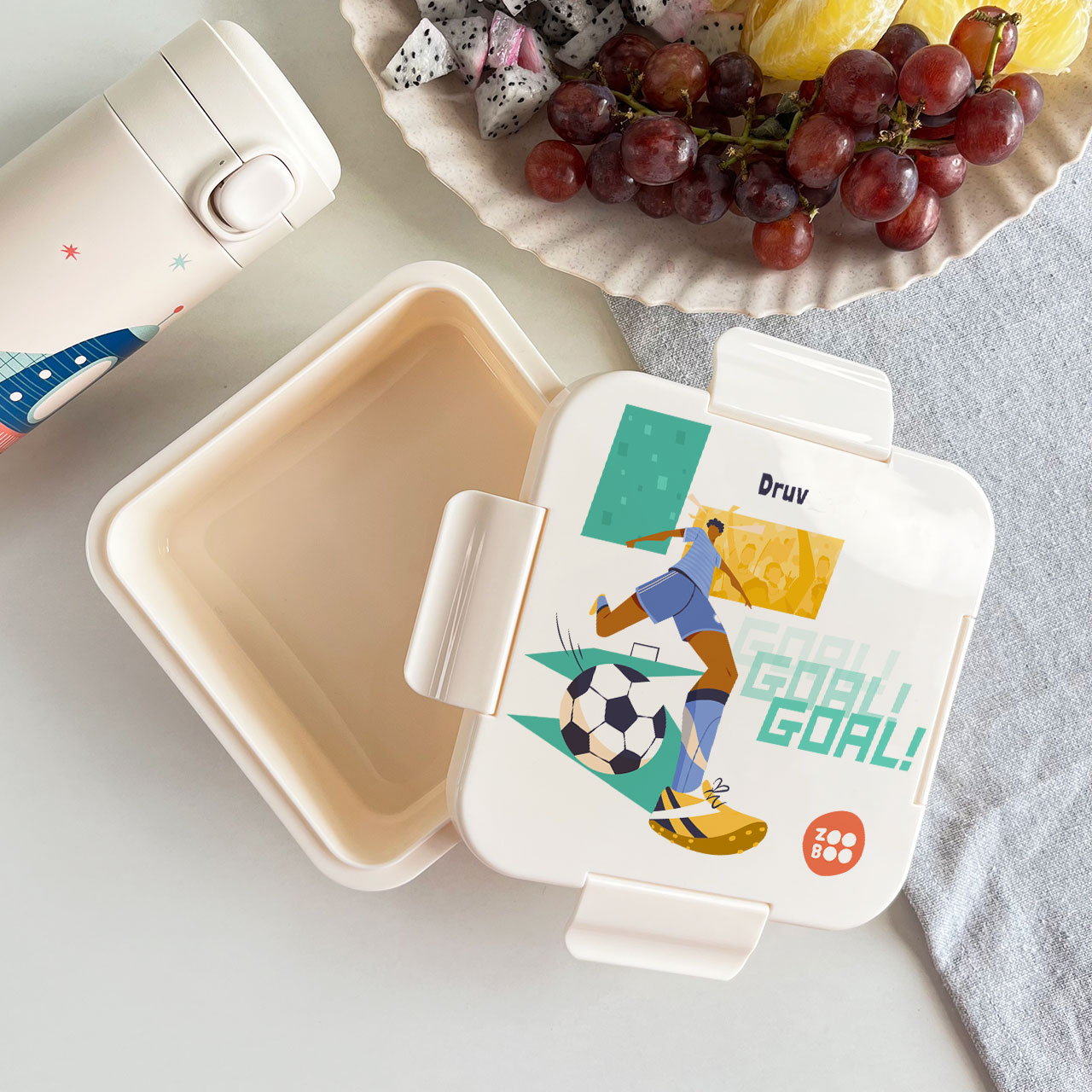 Football Goals Boy Kid’s Bento Snack Box | Zoomin