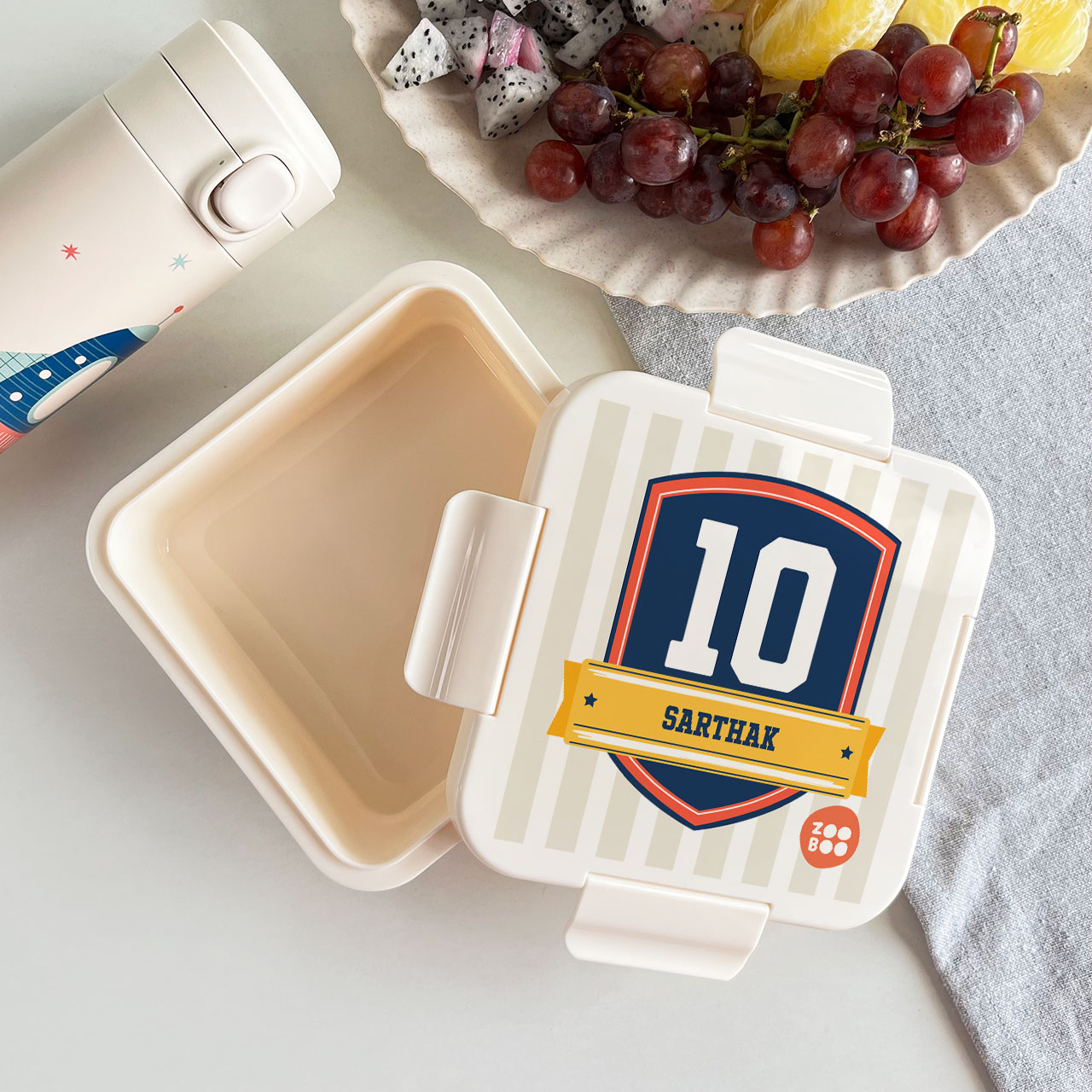 Jersey Number Kid’s Bento Snack Box | Zoomin
