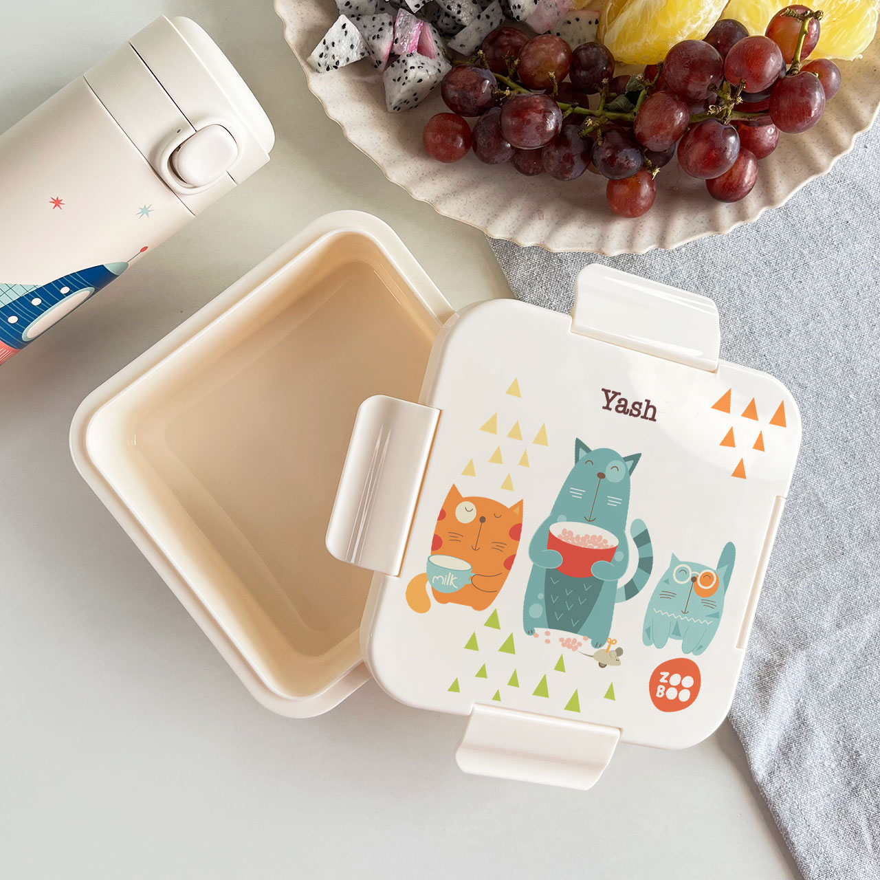 Kitty Cat Kid’s Bento Snack Box | Zoomin