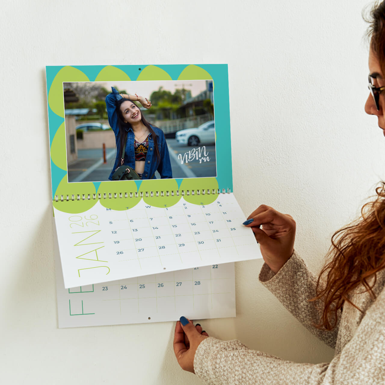 Landscape Wall Mount Calendar 2026 | Custom Photo Calendars | Zoomin