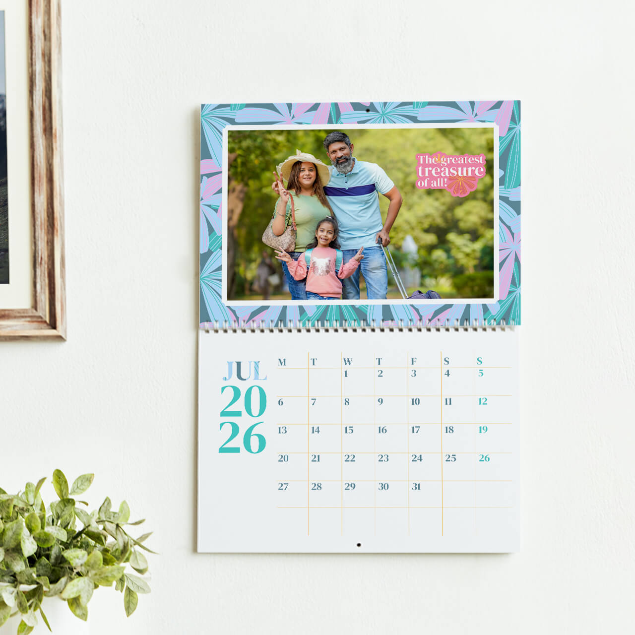 Landscape Wall Mount Calendar 2026 | Custom Photo Calendars | Zoomin